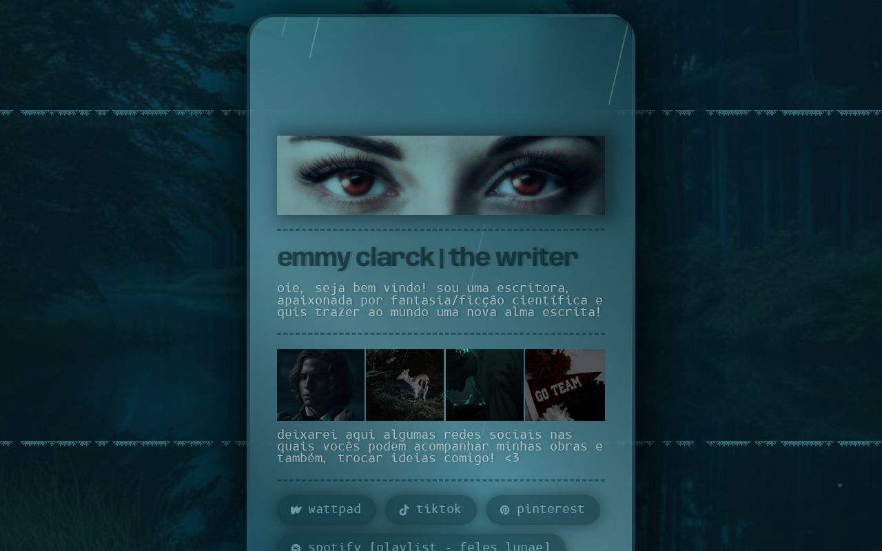 ⋆. 𐙚 ˚ emmy clarck!